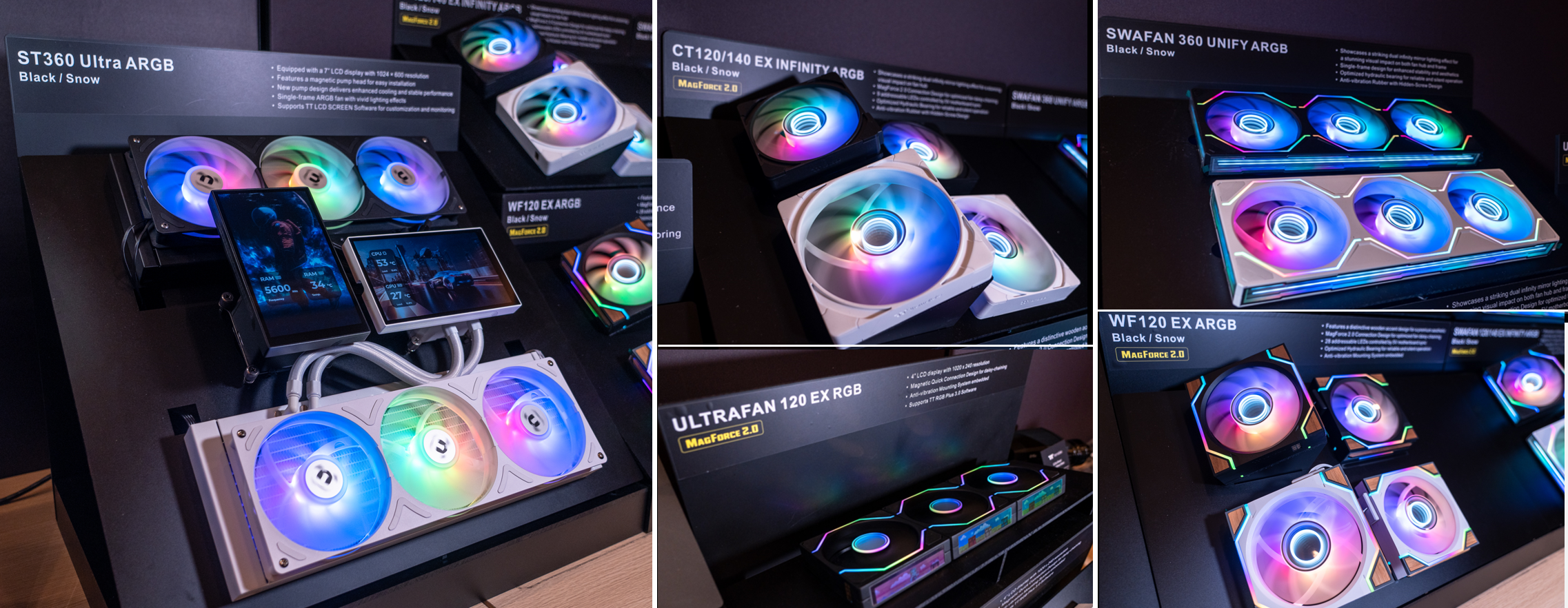 CES 2026: Thermaltake stellt den ST360 Ultra ARGB Sync und die Dual ...